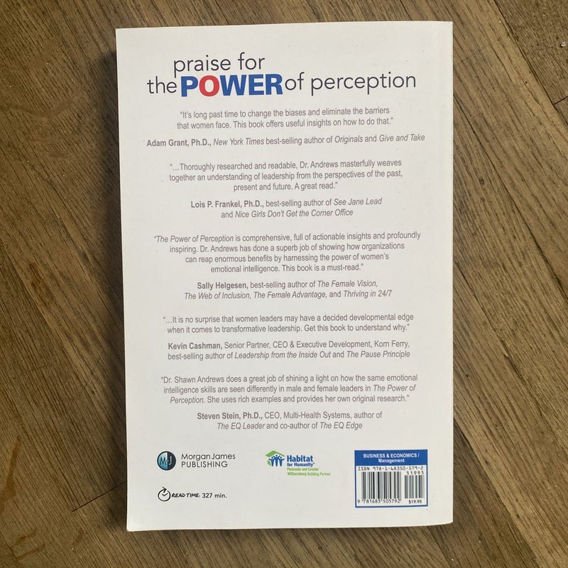 The Power of Perception by Shawn Andrews, Paperback | Pangobooks