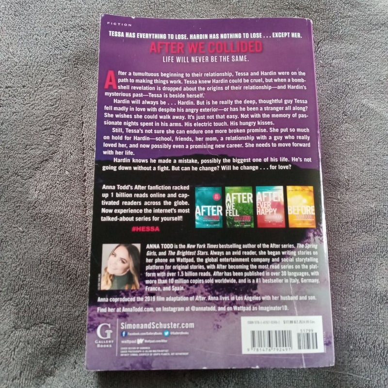 After We Collided by Anna Todd, Paperback | Pangobooks