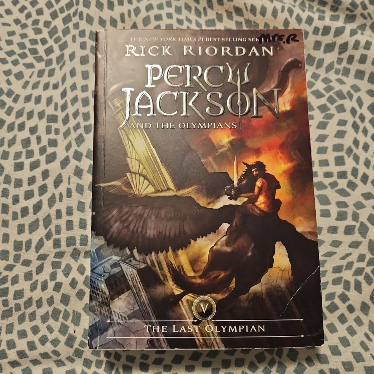 Percy Jackson and the Olympians, Book Five the Last Olympian (Percy ...