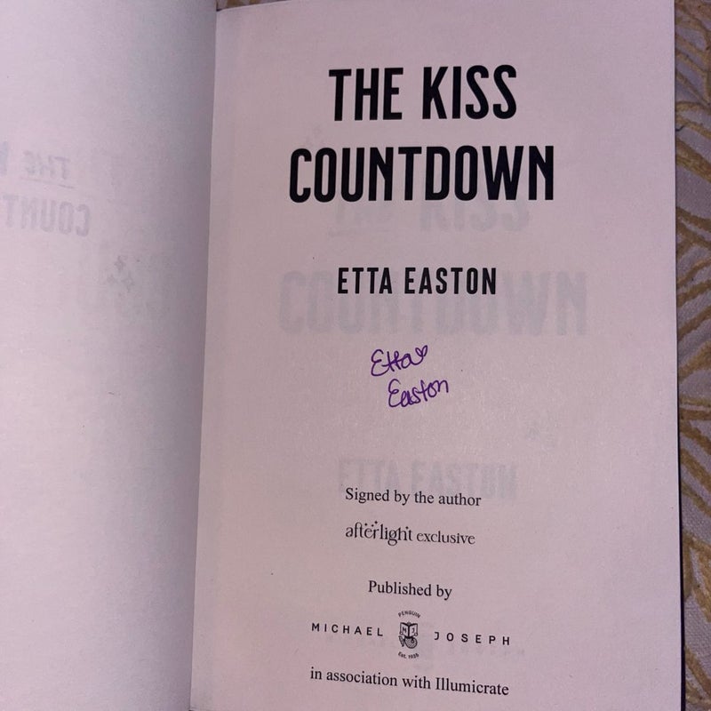 The Kiss Countdown by Etta Easton