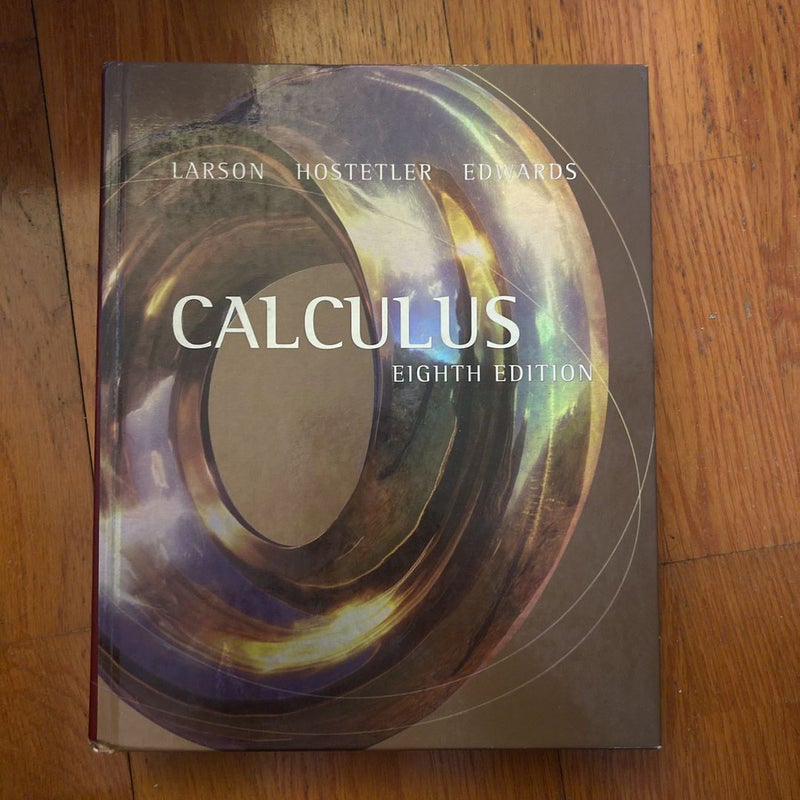 Calculus by Ron Larson; Robert P. Hostetler; Bruce H. Edwards ...