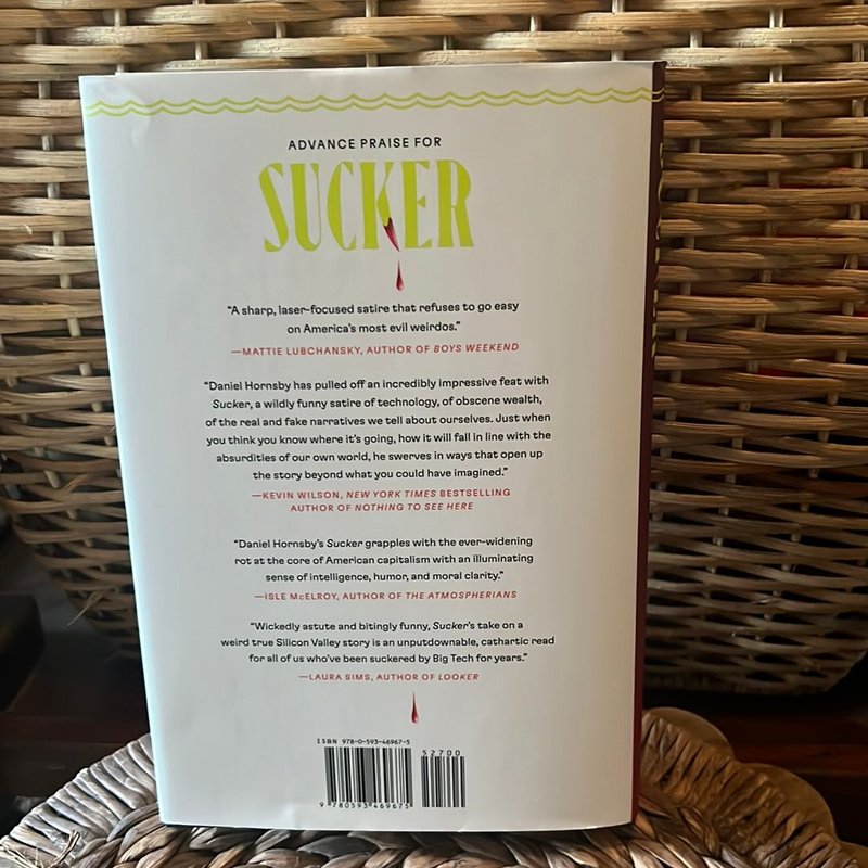 Sucker by Daniel Hornsby, Hardcover | Pangobooks