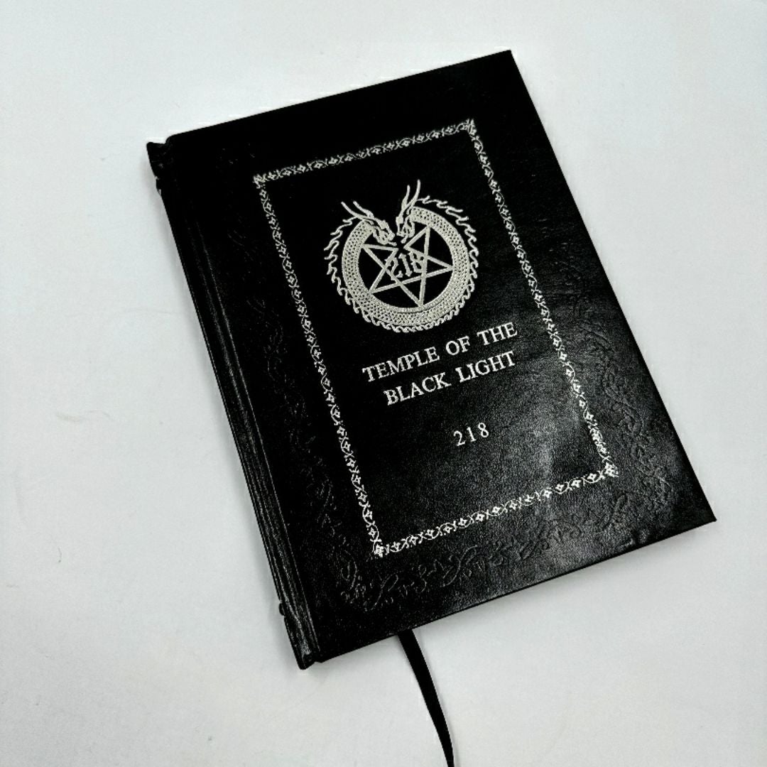 Temple of the Black Light by liber azerate Leather-Bound by liber ...