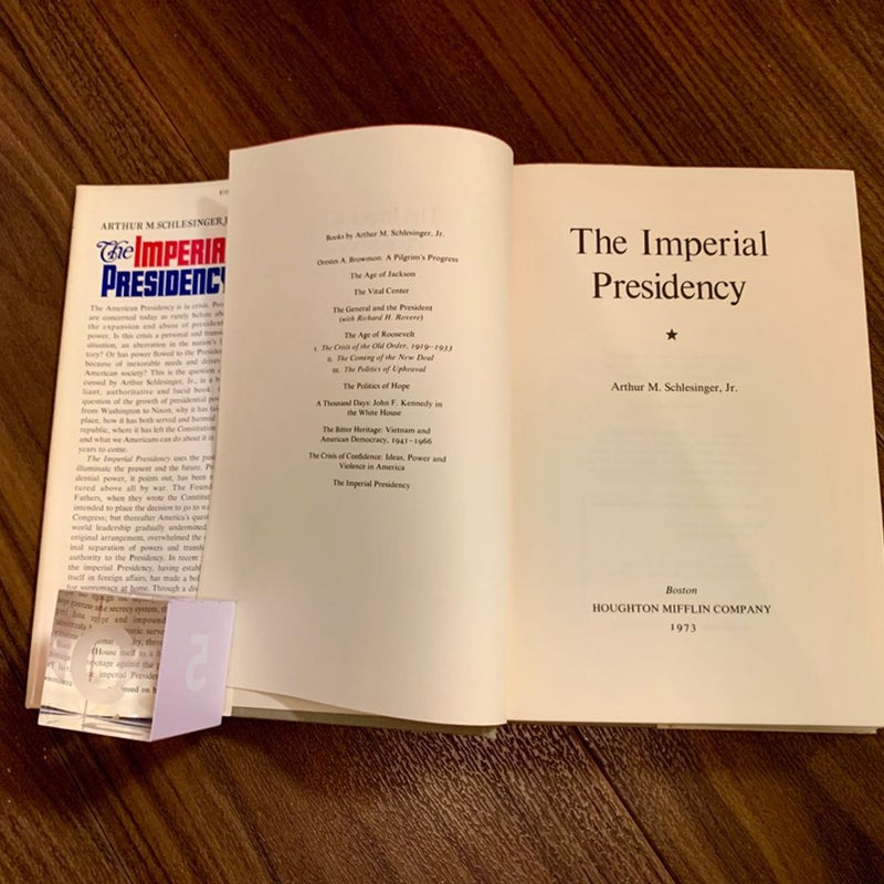 The Imperial Presidency by Arthur M. Schlesinger, Hardcover | Pangobooks The Imperial Presidency by Arthur M. Schlesinger, Hardcover | Pangobooks