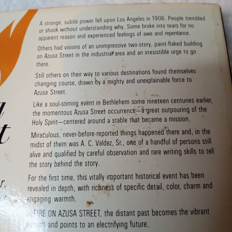 Fire on Azusa Street by A. C. Valdez, Paperback | Pangobooks