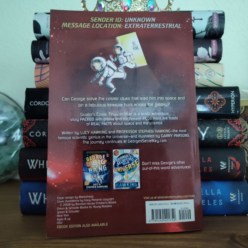 George's Cosmic Treasure Hunt by Lucy Hawking, Stephen Hawking, James Goode