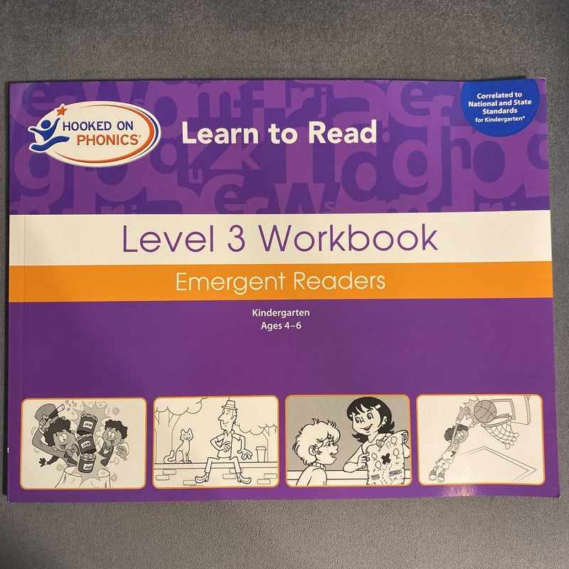 Learn To Read: Level 3 Workbook by Hooked On Phonics, Paperback ...