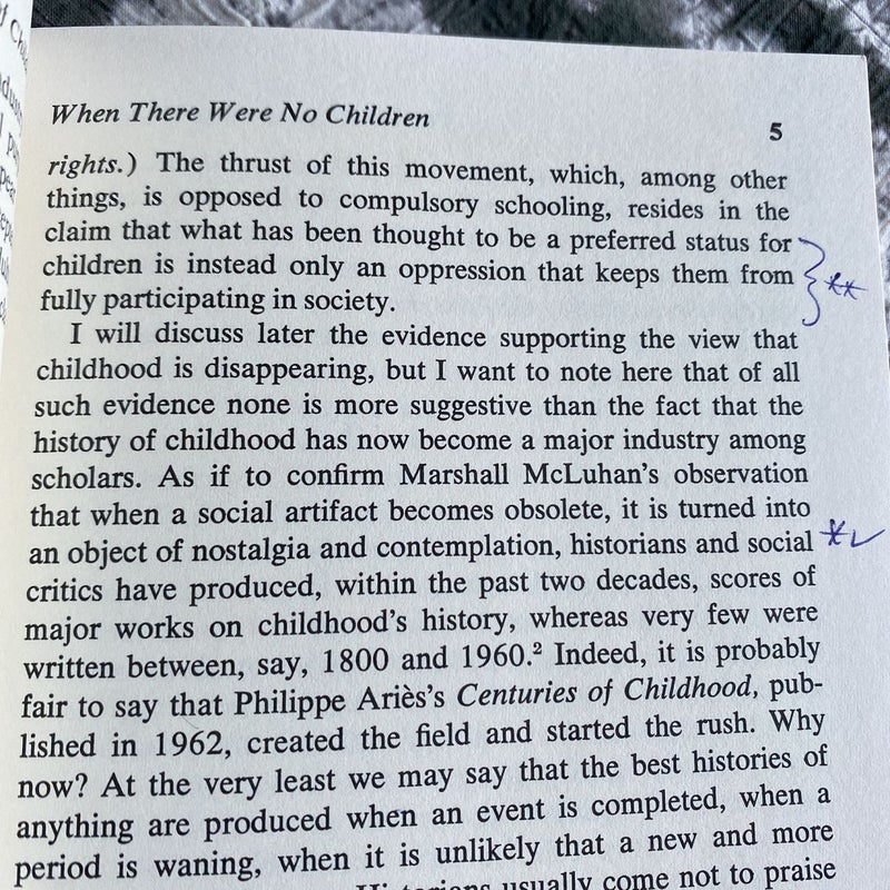 The Disappearance of Childhood by Neil Postman