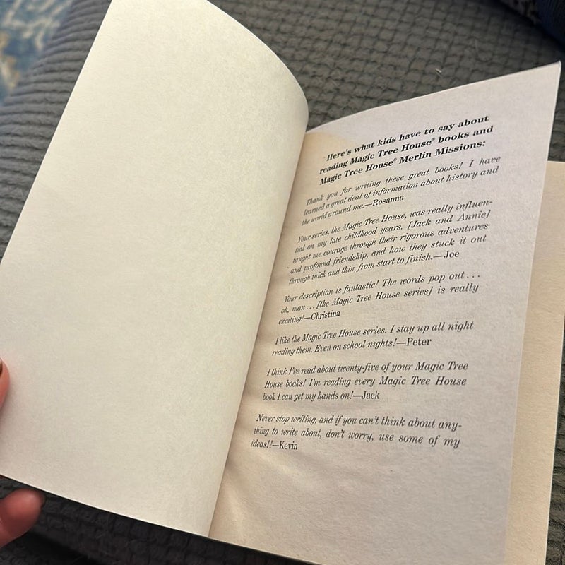 Magic Tree House #29: Christmas in Camelot by Mary Pope Osborne ...