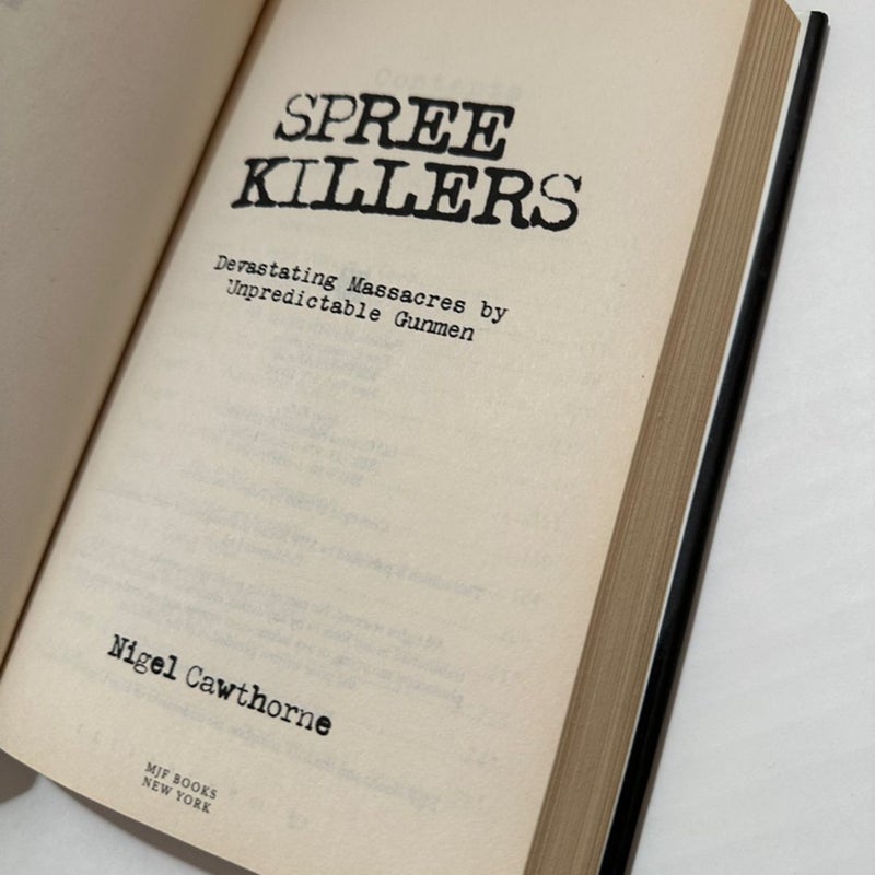 Spree Killers by Nigel Cawthorne, Hardcover | Pangobooks