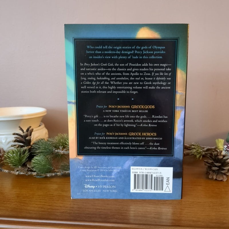 Percy Jackson's Greek Gods by Rick Riordan