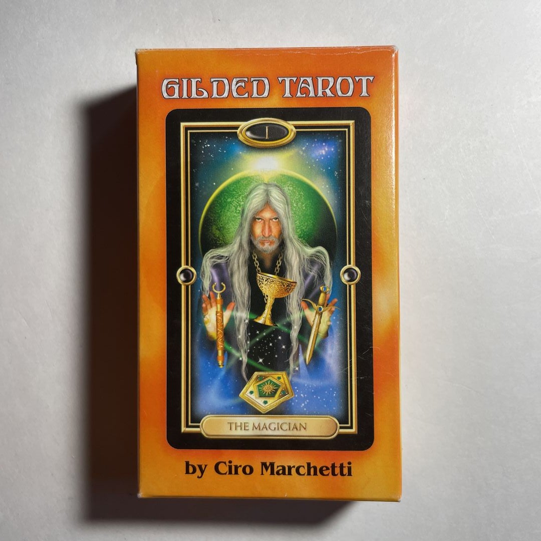 Guilded Tarot (Tarot Card Deck ) by Ciro Marchetti, Paperback | Pangobooks