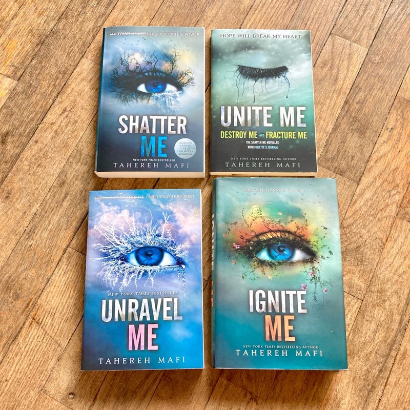 Shatter Me Series (complete series - 9 books) by Tahereh Mafi ...