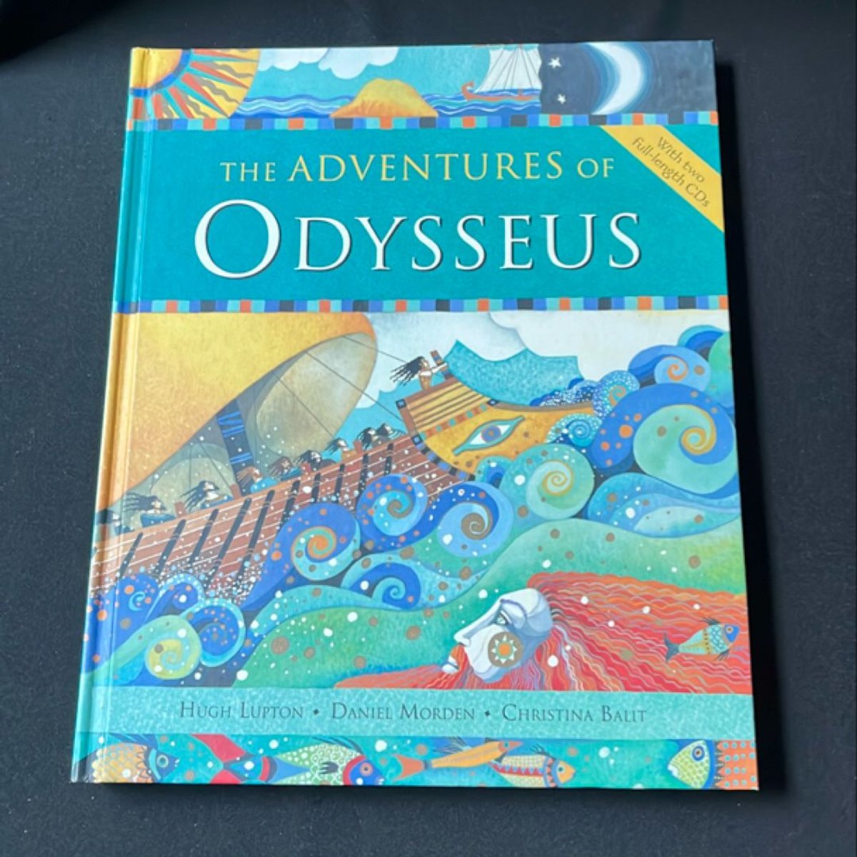 The Adventures of Odysseus by Hugh Lupton, Daniel Morden