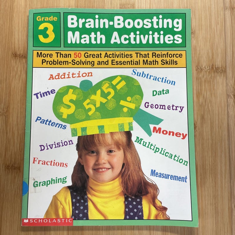 Brain-Boosting Math Activities by Professional Books Staff, Paperback ...