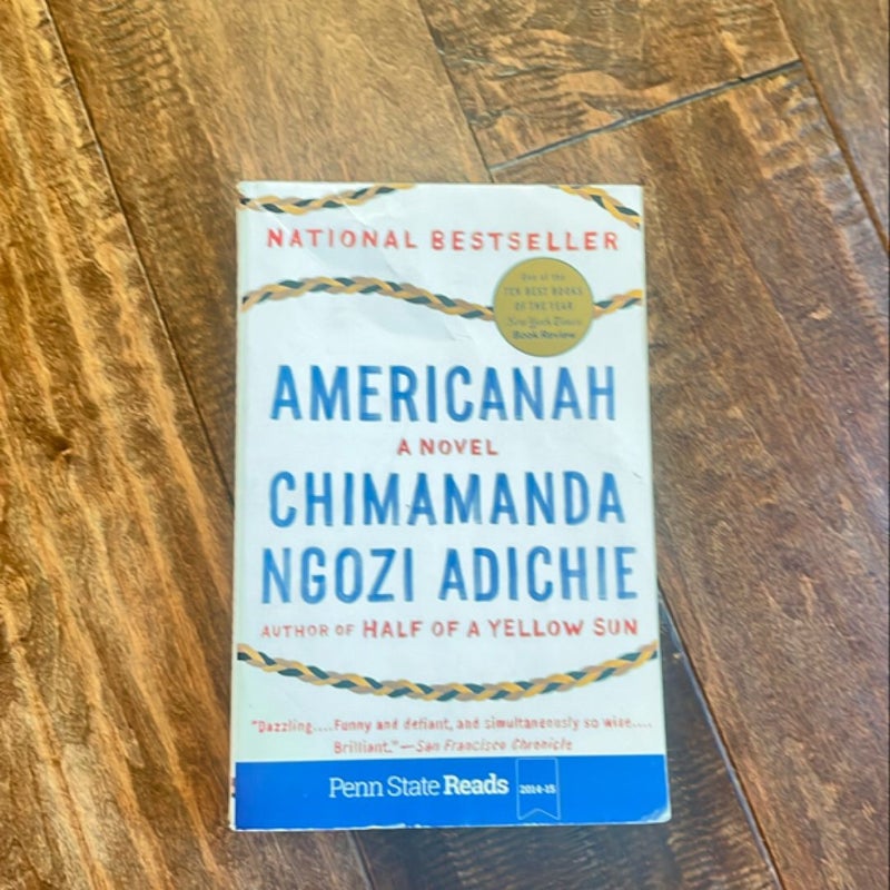 Americanah by Chimamanda Ngozi Adichie, Paperback | Pangobooks