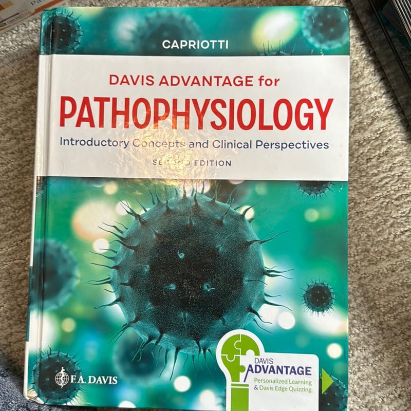 Davis Advantage for Pathophysiology by Theresa Capriotti, Hardcover ...