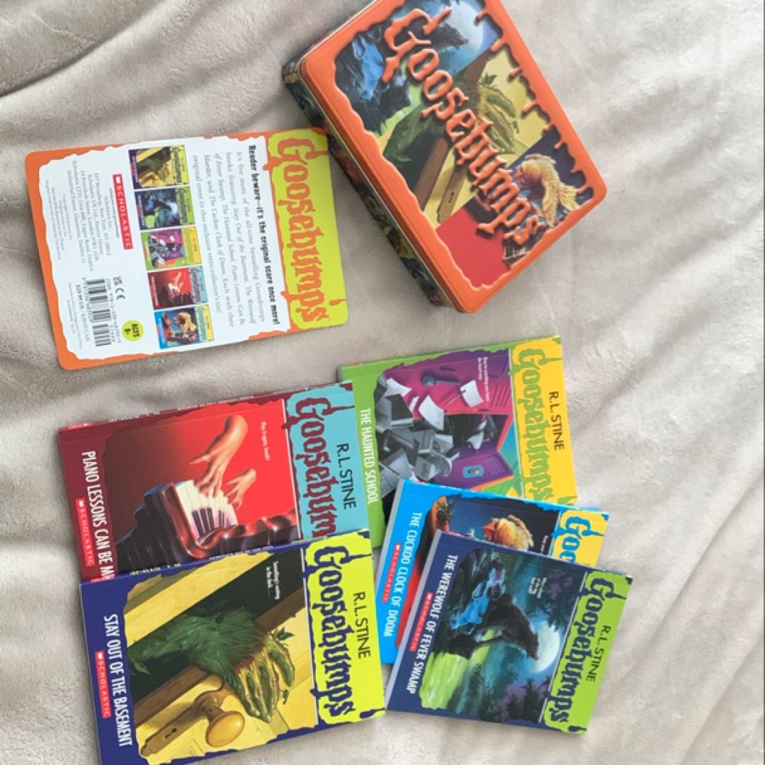 Goosebumps Retro Fear Set: Limited Edition Tin by R. L. Stine
