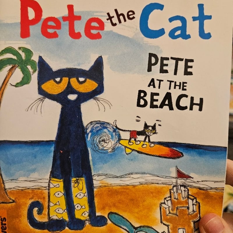 Pete the cat. Pete at the beach by Dean, Paperback | Pangobooks