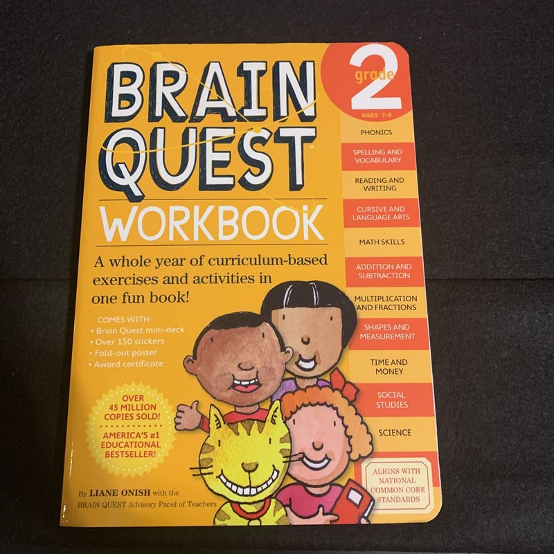 Brain Quest Workbook: 2nd Grade by Liane Onish, Paperback | Pangobooks