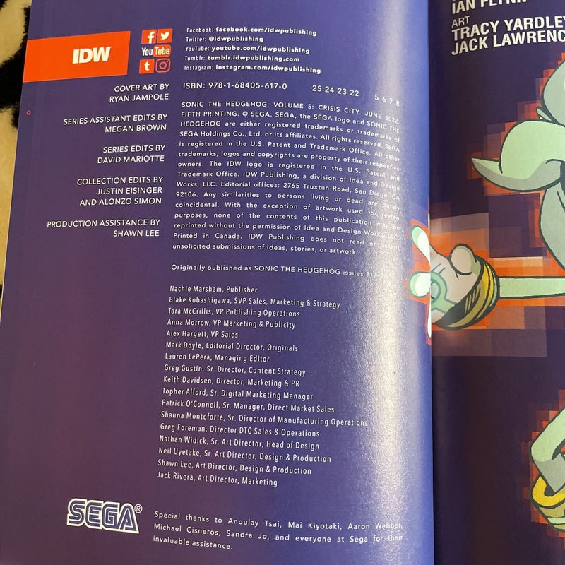 Sonic the Hedgehog: the IDW Collection, Vol. 1 by Ian Flynn