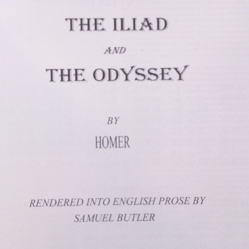 The Iliad and the Odyssey by Samuel Butler, Paperback | Pangobooks