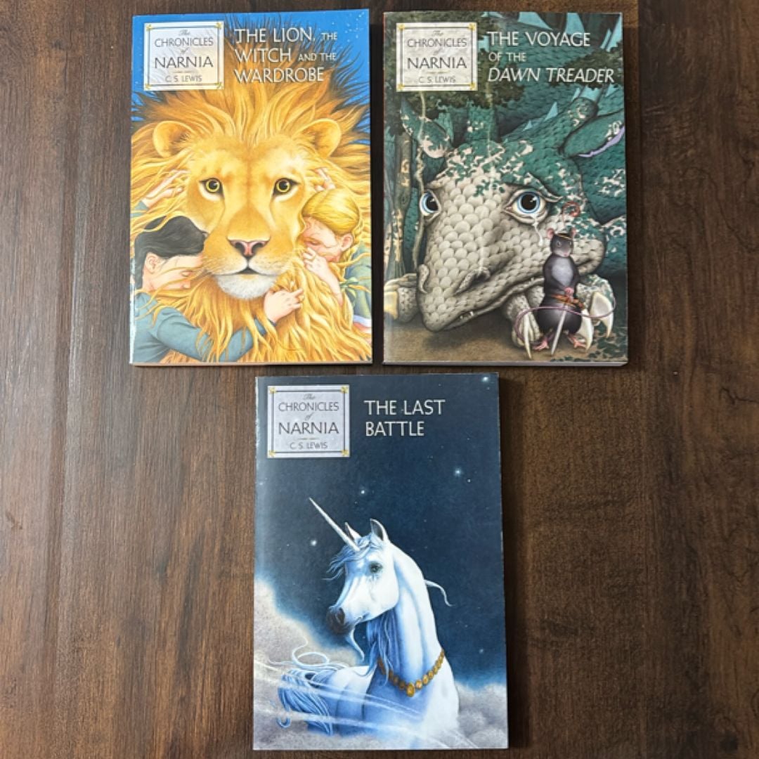 Chronicles of Narnia Bundle, Books 2, 5, & 7 by C. S. Lewis, Paperback ...