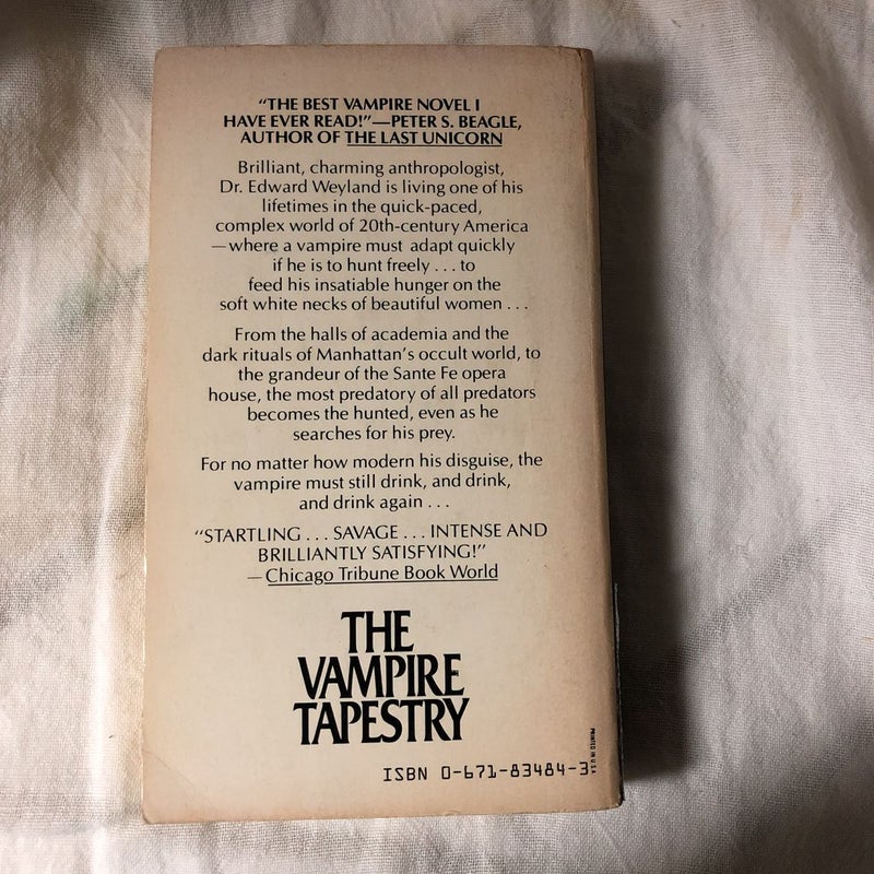 The Vampire Tapestry by Suzy McKee Charnas