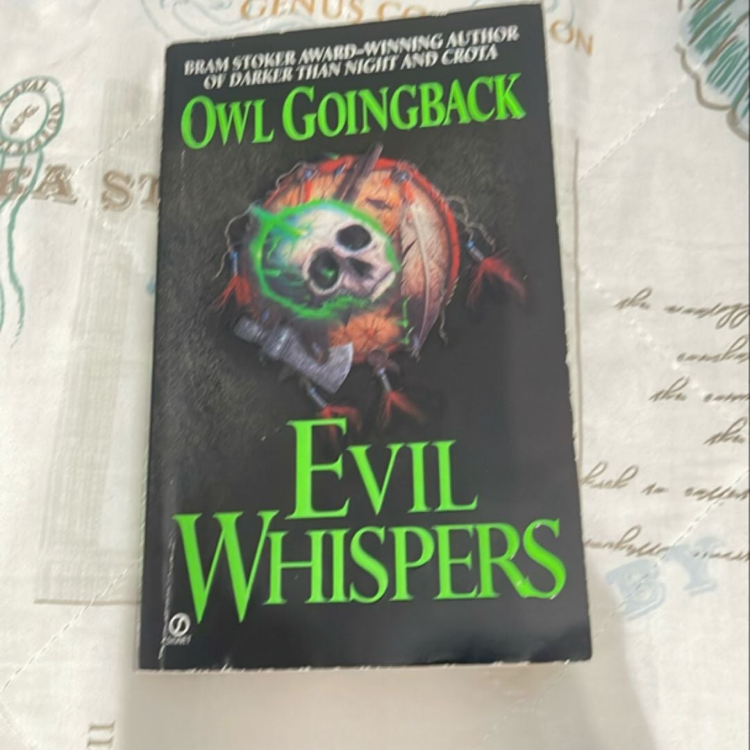 Evil whispers by Bram stoker darker than , Paperback | Pangobooks