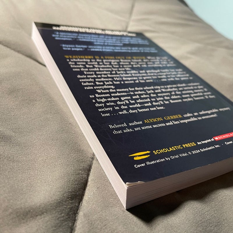 The Liars Society ARC by Alyson Gerber, Paperback | Pangobooks