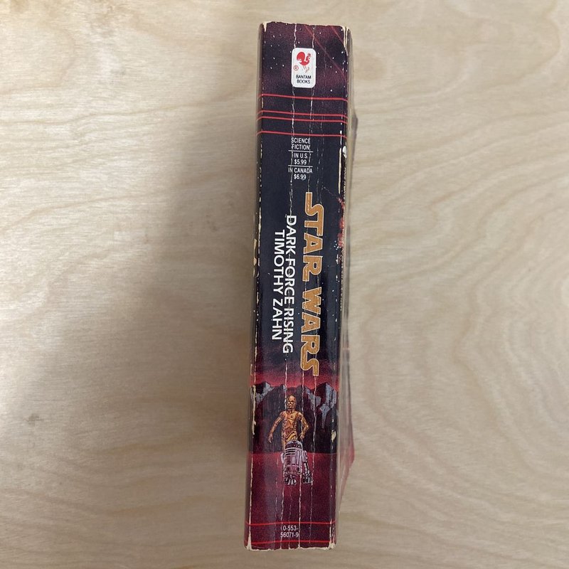 Star Wars Dark Force Rising (The Thrawn Trilogy) by Timothy Zahn ...