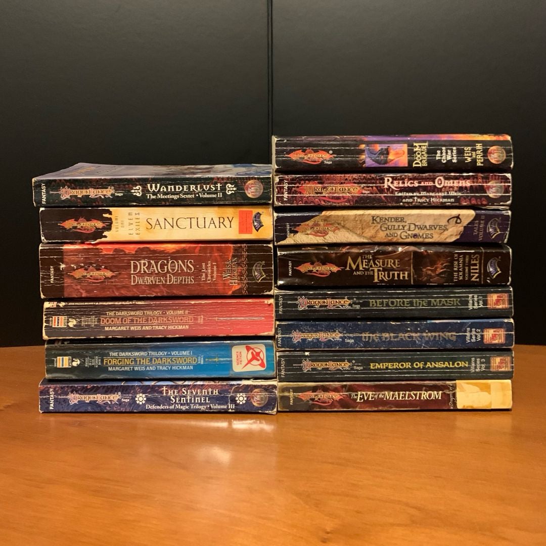 DragonLance Lot, 14 Books: Low Condition Reading Copies, PLEASE READ DESCRIPTION by Margaret ...