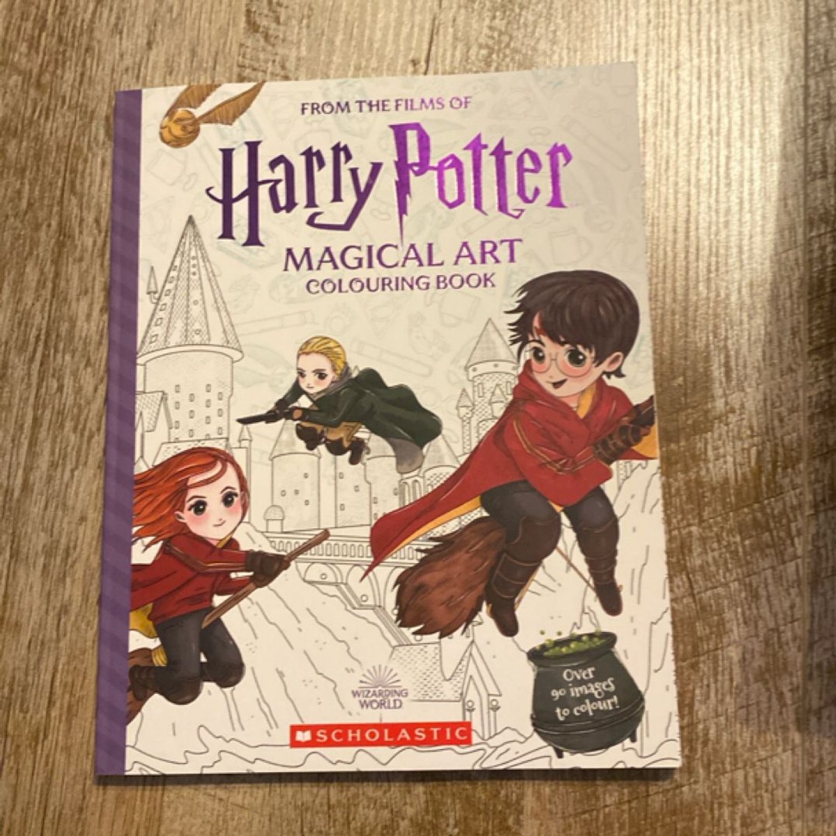 Harry Potter: Magical Art Colouring Book by Cala Spinner
