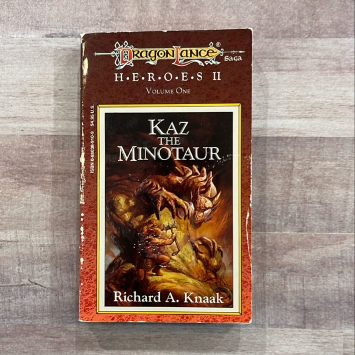 Kaz the Minotaur by Richard A. Knaak
