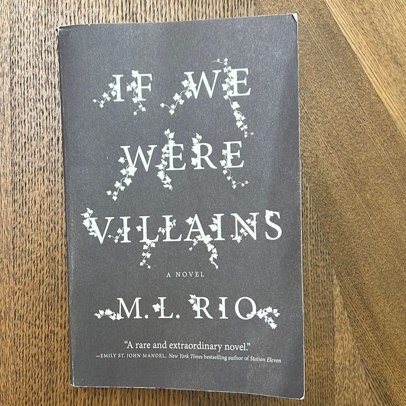If We Were Villains by M. L. Rio, Paperback | Pangobooks