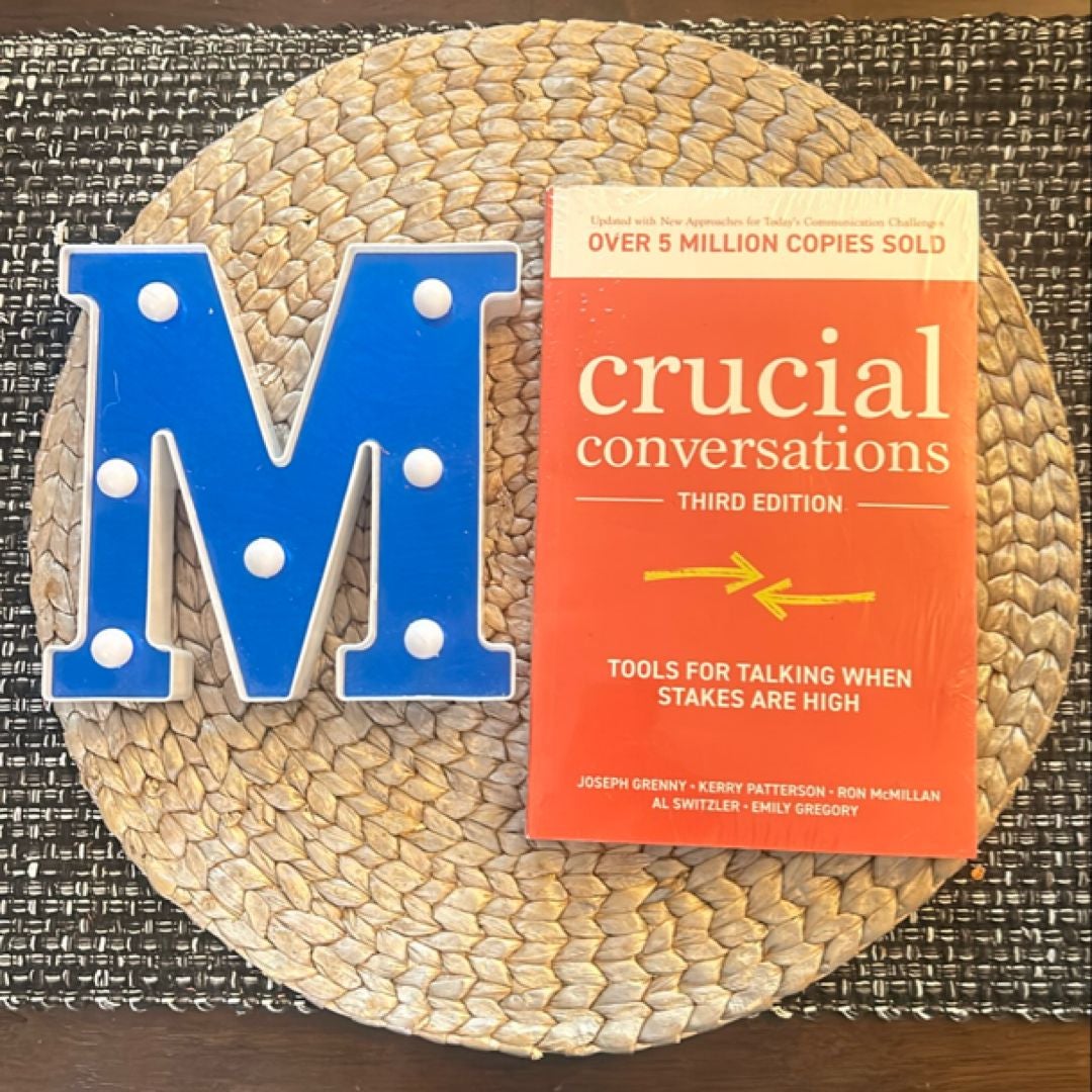 Crucial Conversations Third Edition by Joseph Grenny, Paperback ...