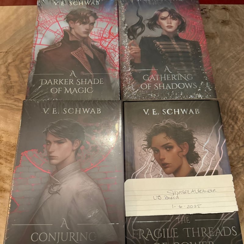A Darker Shade of Magic Set & Fragile Threads of Power by , Hardcover ...