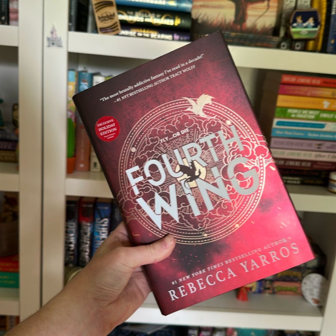 Fourth Wing (Holiday Edition) by Rebecca Yarros, Hardcover | Pangobooks