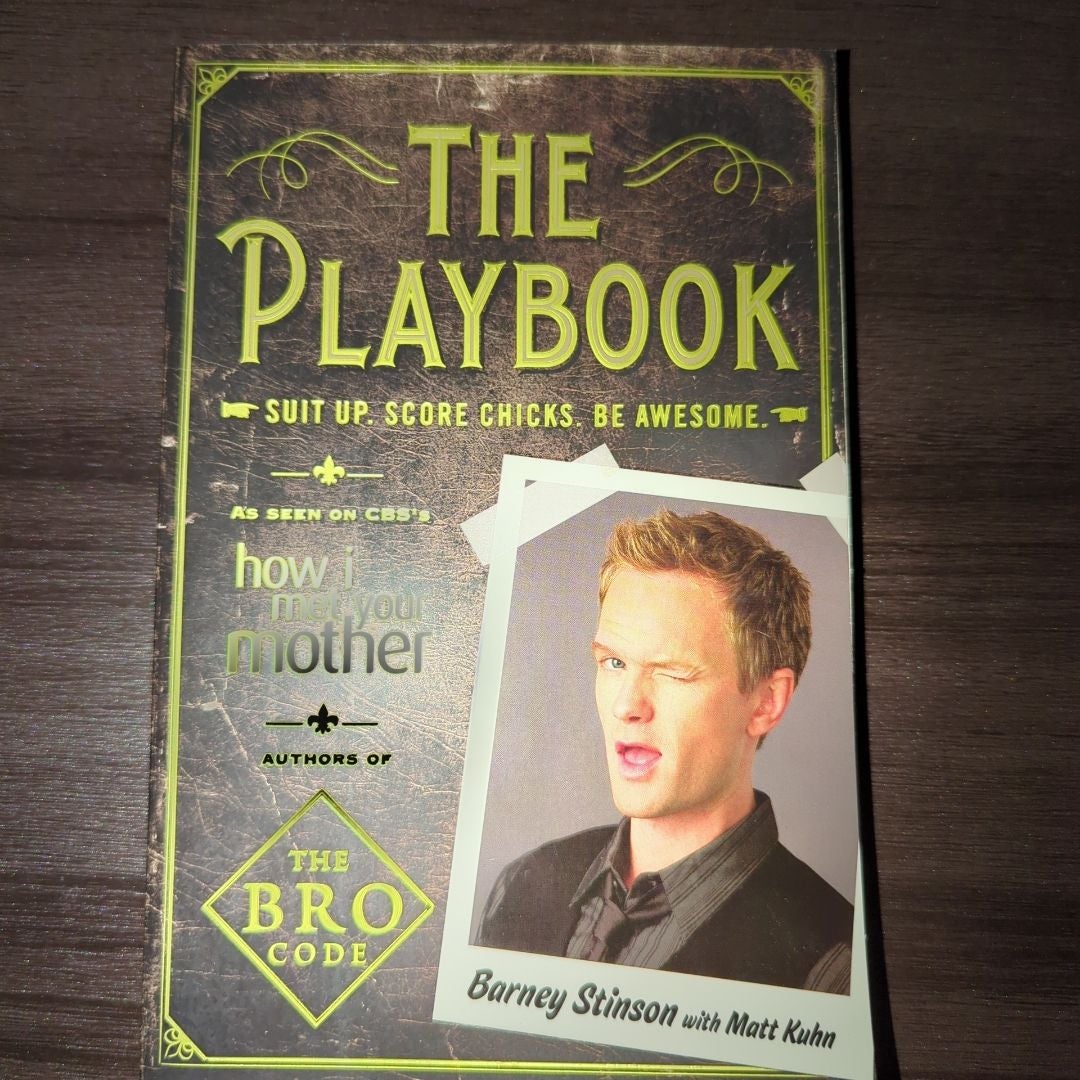 The Playbook by Barney Stinson, Matt Kuhn