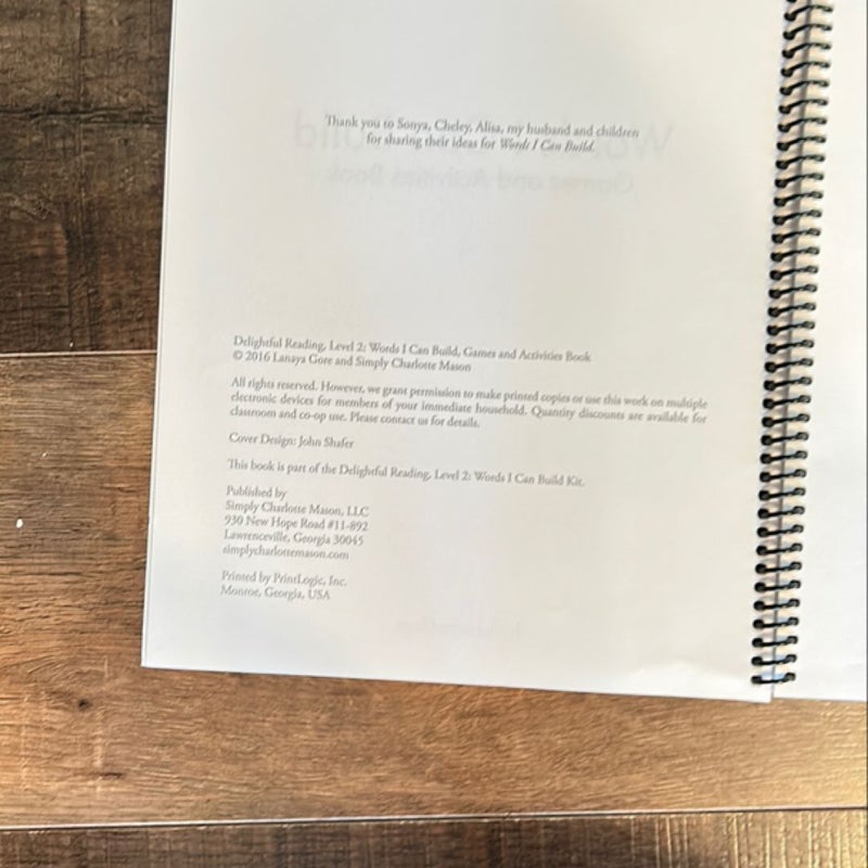 Delightful Reading Level 2 Games and Activities Book by Lanaya Gore ...