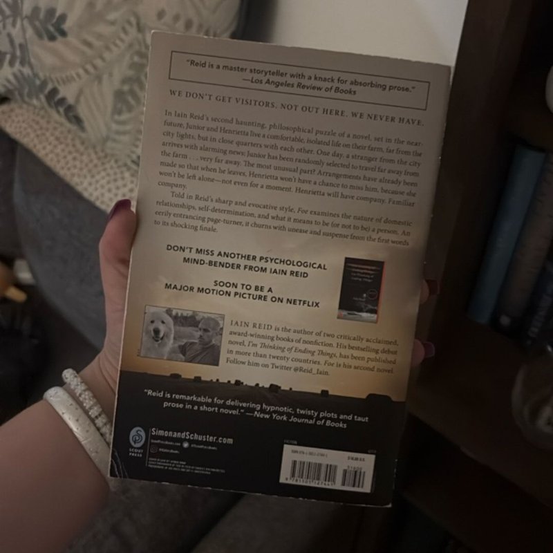 Foe by Iain Reid, Paperback | Pangobooks