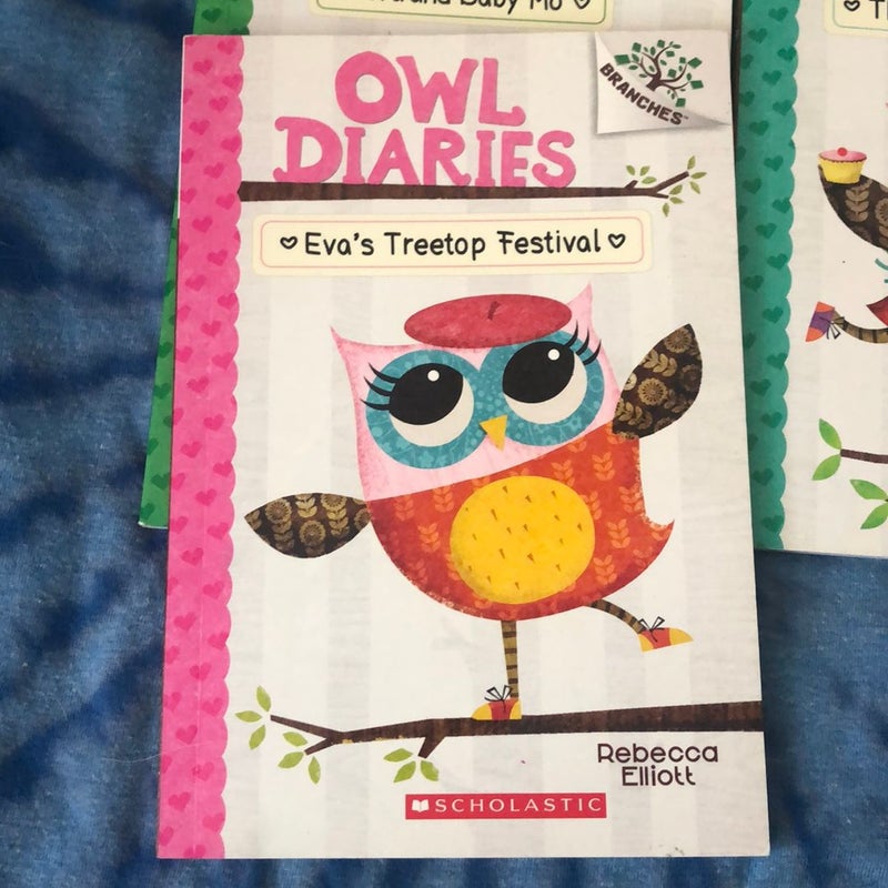 Owl Diaries - 7 book set by Rebecca Elliott, Paperback | Pangobooks