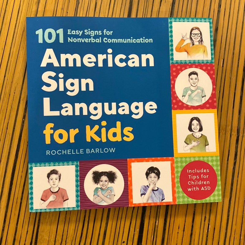 American Sign Language for Kids by Rochelle Barlow, Paperback | Pangobooks