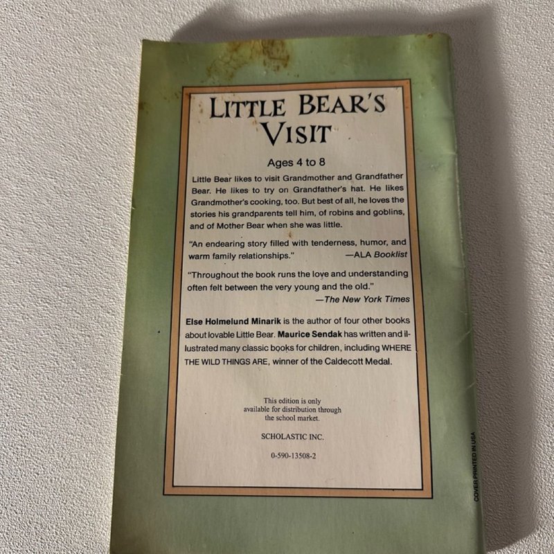 Little Bear’s Visit by , Paperback | Pangobooks