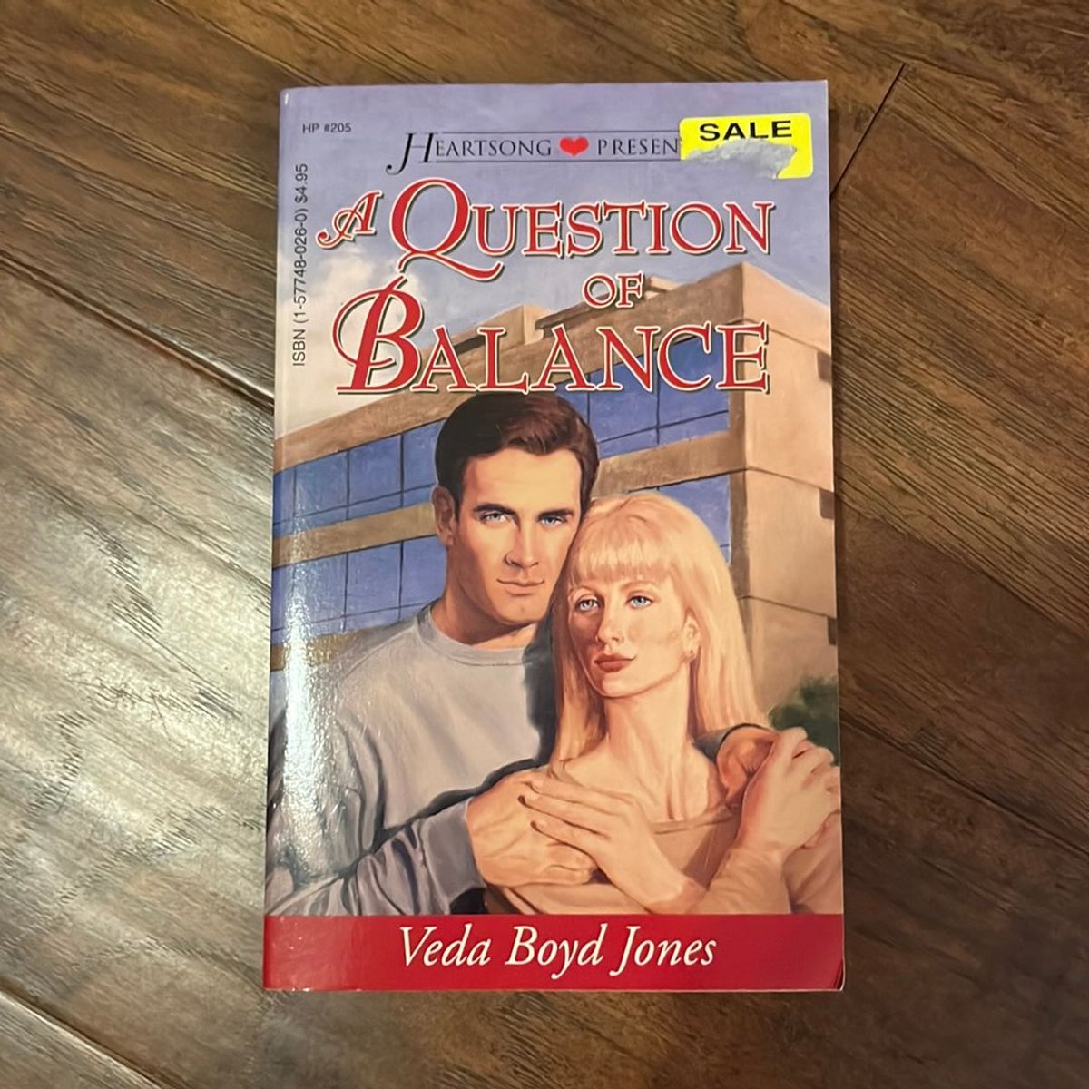 A Question of Balance by Veda Boyd Jones