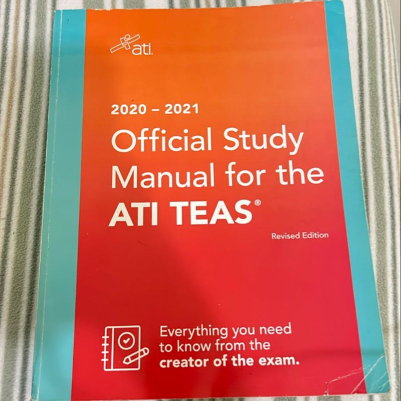 The ATI TEAS Study Manual 2020-2021 Edition by Assessment Technologies ...