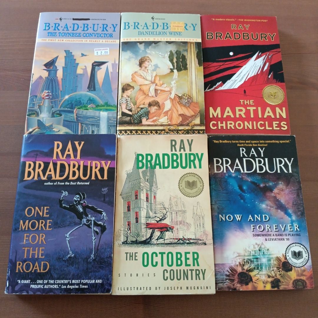 Lot of 6 Ray Bradbury Books by Ray Bradbury, Paperback | Pangobooks