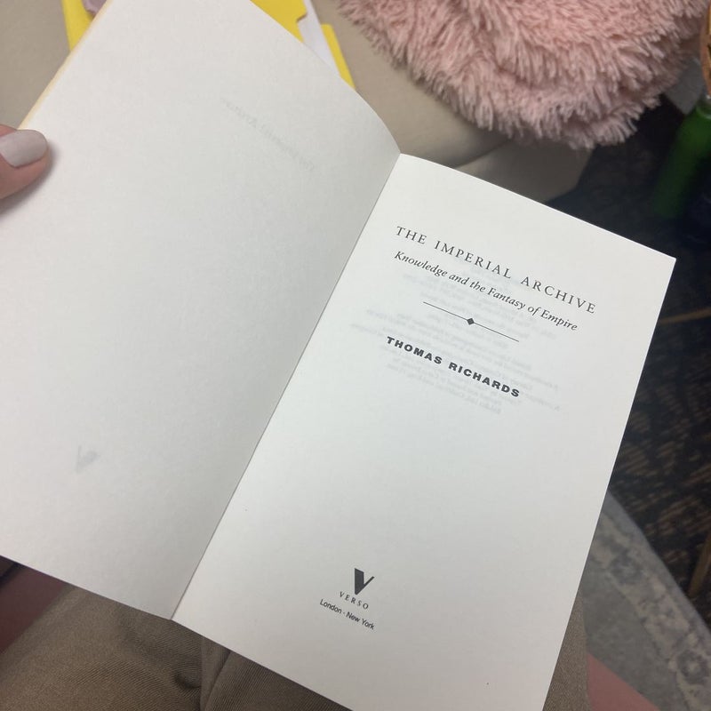 The Imperial Archive by Thomas Richards