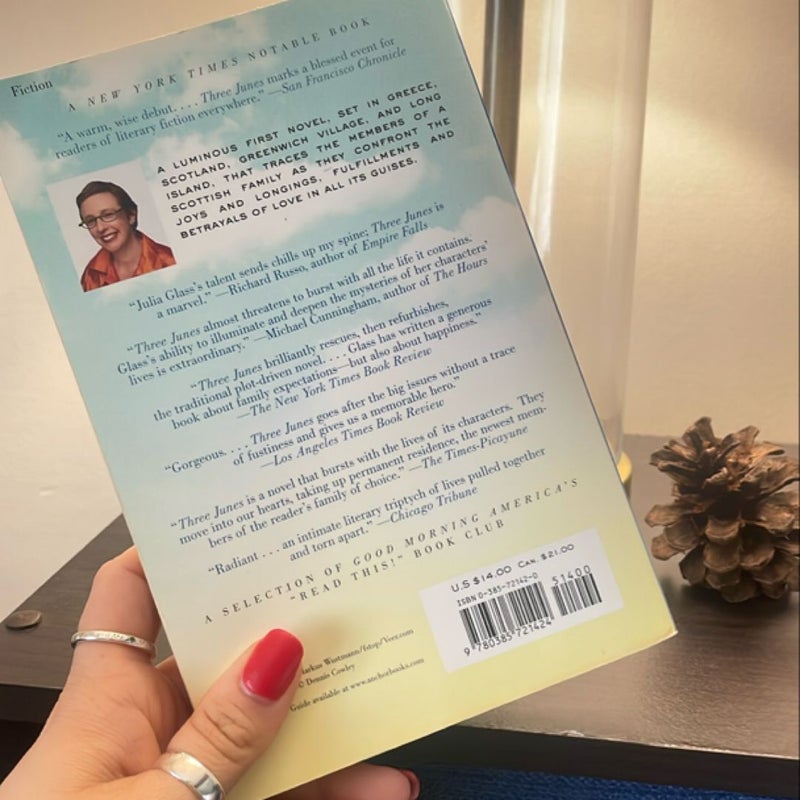 Three Junes by Julia Glass