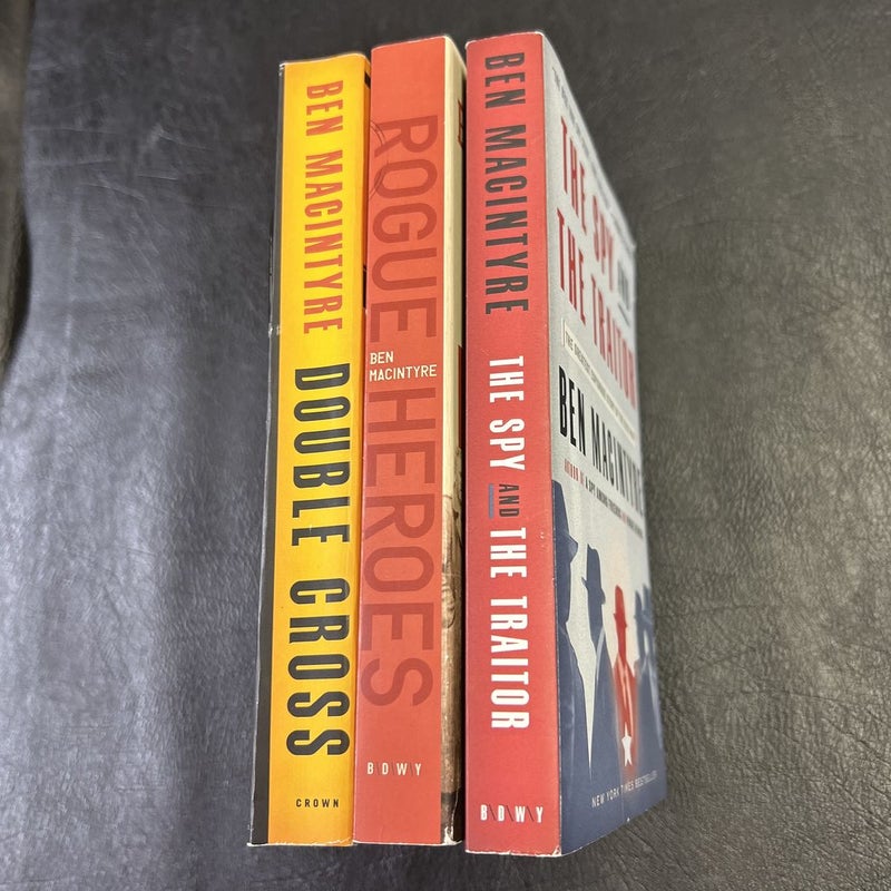 Ben Macintyre 3 Paperback Bundle by Ben Macintyre, Paperback | Pangobooks